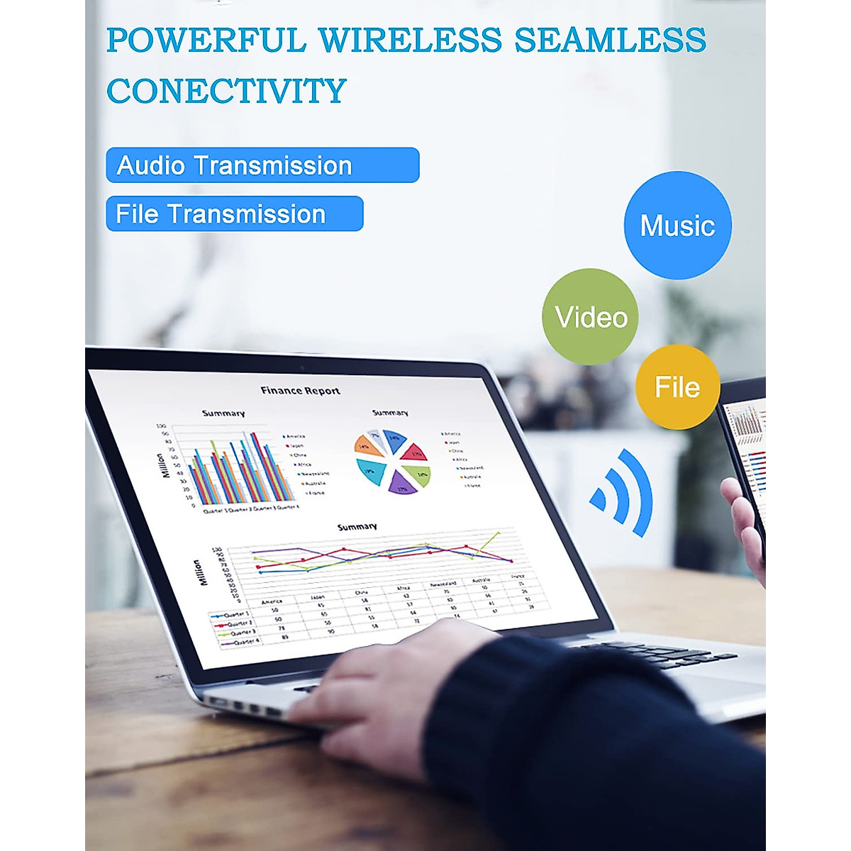 ZEXMTE Bluetooth Adapter for PC 5.1 USB Bluetooth Dongle 5.1 EDR, Bluetooth Adapter for PC Windows 11/10/8/7-Bluetooth USB Adapter for Computer/Laptop-2 Pack