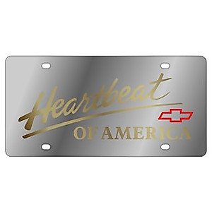 Chevrolet Heartbeat of America License Plate