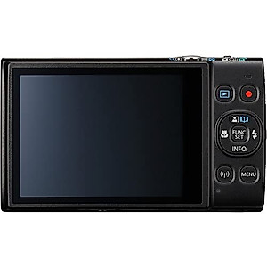 Canon PowerShot ELPH 360 HS Digital Point and Shoot Camera (Black) Bundle with 32 GB Memory Card and More (Renewed)