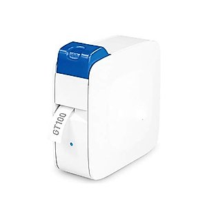 VIBY Label Printer Marker Thermal Transfer Printer Manual Cutting 6-14mm Label Width Support 8 Languages with 3 Rolls Paper (Color : D)