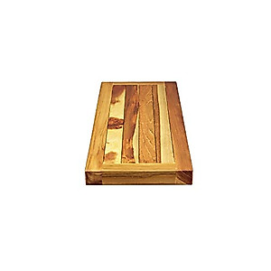 Eleganto Solid Teak Bath Caddy (BC-2)