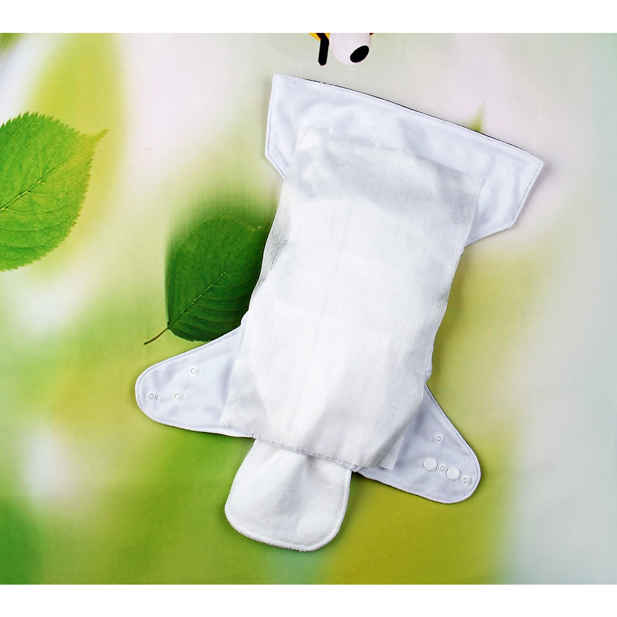 Lilbit 9 Rolls of Baby Biodegradable Flushable Viscose Diaper Liners (can be Used as Wet Wipes)