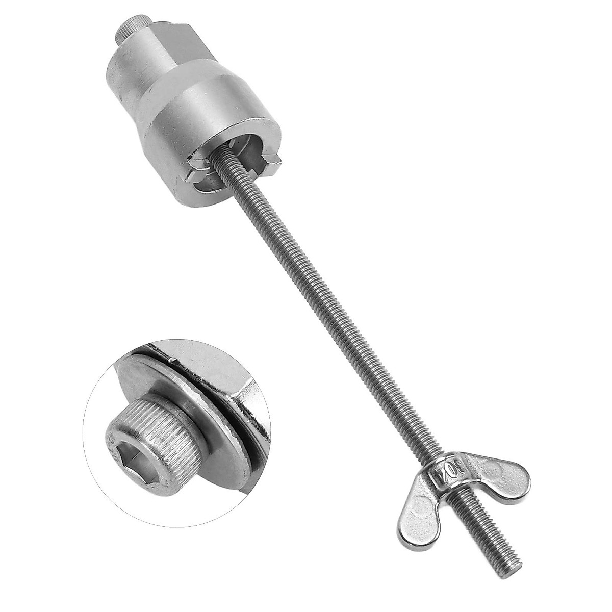 BuyWeek Bicycle Free Hub Tool, Bike Freehub Body Removal Tool Universal Bicycle Freehub Remover Bike Repair Tool for Mountain Road Bike