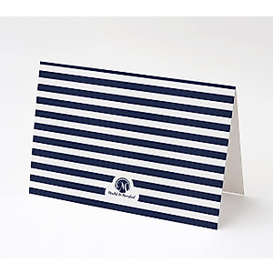 M Market On Mainstreet Ahoy, It's a Boy Baby Shower Invitations, Books For Baby & Diaper Raffle & Thank You Cards (Books For Baby/Diaper Raffle)