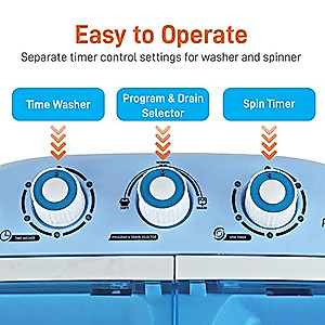 Pyle XPB20-288S PYRPUCWM22 Compact & Portable Washer & Dryer, 0, White