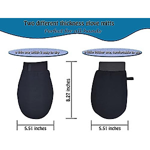 3 Pcs Loofah Back Scrubber with Exfoliating Gloves mitt,Double-Sided Exfoliating & Cleansing Back Scrubber for Shower,Removes unwanted Dead Skin, Dirt and Grime.Back Washer.XIWUMOER(3 PCS Set)