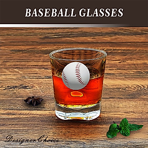 Baseball Whiskey Decanter Set with Glasses,Whiskey Gifts for Men Whiskey Decanter Sets for Men,Whisky Decanter & Glass Set,Whiskey Set Bourbon Decanter,Tequila Decanter for Alcohol Liquor Decanter