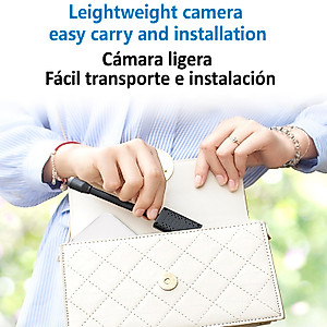 Small Spy Hidden Camera,Rettru HD Portable IP Security Camera with Motion Detection,Cloud Storage,Remote Monitoring for iOS/Android Phone APP