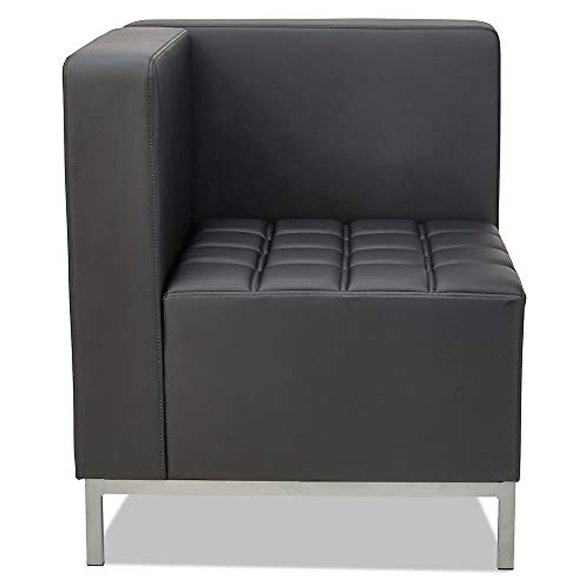 Alera ALEQB8016 Alera Qub Series Corner Sectional, 26 3/8 X 26 3/8 X 30 1/2, Black