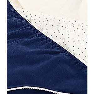 Petit Bateau GIRLS' SPOTTED COTTON AND ELASTANE BRIEFS - PACK OF 3 SIZES 14-18 YEARS (as1, age, 18_years)