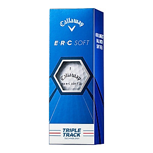 Callaway Golf 2021 ERC Triple Track Golf Balls, White