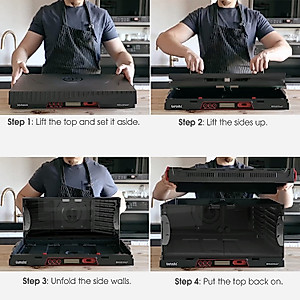 Brod & Taylor SAHARA Folding Food Dehydrator (Non-Stick Polypropylene Shelves)