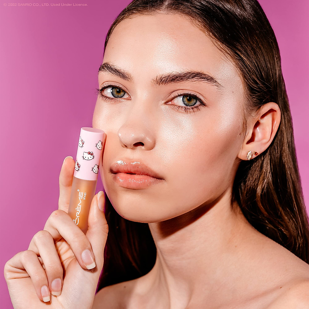 The Crème Shop x Hello Kitty Kawaii Kiss Moisturizing Lip Oil - Vanilla Mint Flavored