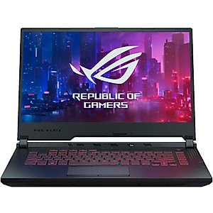 ASUS 2019 ROG G531GT 15.6" FHD Gaming Laptop- Hexa-Core 4.5 GHz Intel i7-9750H, 16GB DDR4, NVIDIA GeForce GTX 1650 with 4GB GDDR5, 512GB PCIe SSD, RGB Backlit KB, HDMI, USB 3.0