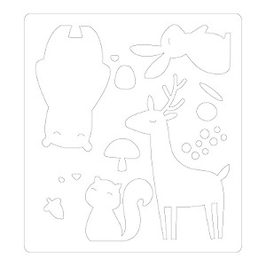 ELLISON SIZZIX BIGZ Dies FRI, Forest Friends