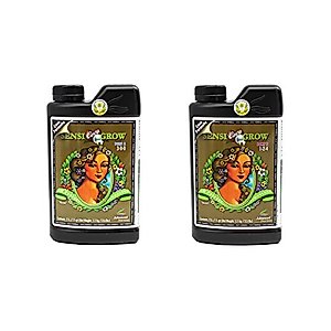 Advanced Nutrients 8550-14AB pH Perfect Sensi Grow Coco Part A+B, 1 Liter, Brown/A (2pks)