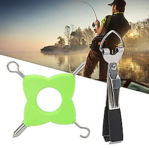 Fishing Puller Knot Tool, Practical Exquisite Fishing Knot Puller, for Fishing Enthusiasts Knotter Fishing Accessories Men Women(Four in one)