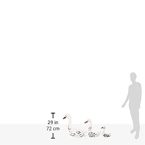 Poolmaster 81411 Floating Swimming Pool Backyard Décor, 3 Pack, Swan Family