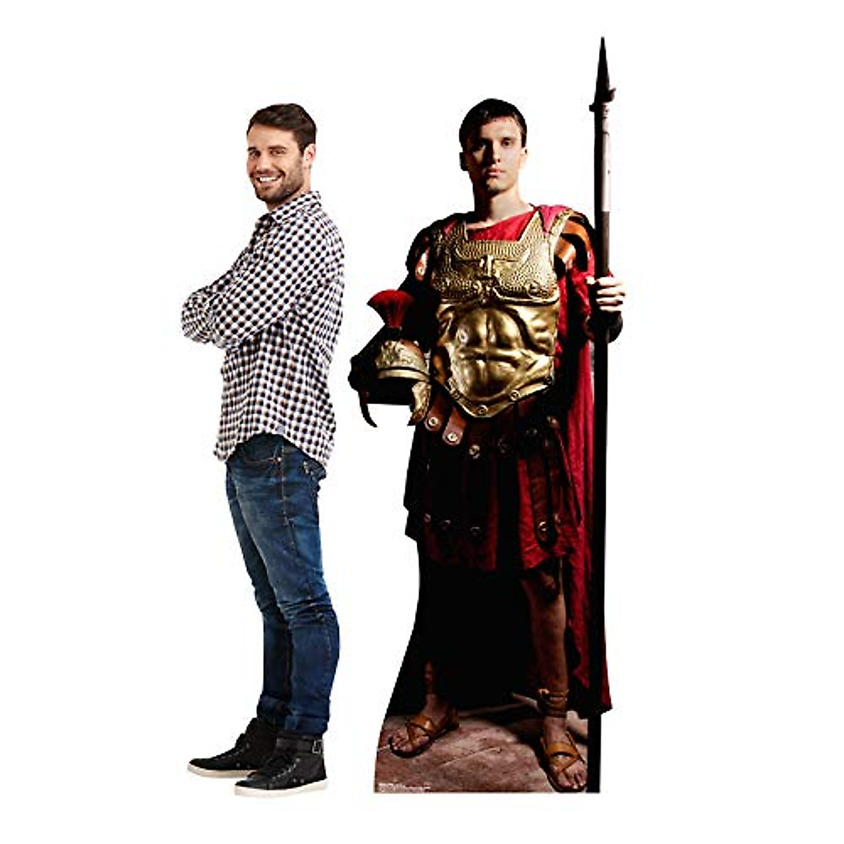 Cardboard People Roman Soldier Life Size Cardboard Cutout Standup