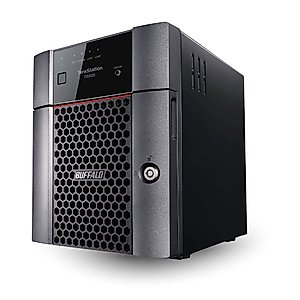BUFFALO TeraStation 3420DN 4-Bay SMB 32TB (4x8TB) Desktop NAS w/Hard Drives Included Network Attached Storage