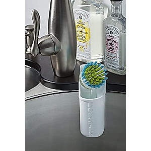 Holster Brands Kitchen Lil' Holster Dish Brush Holder, White