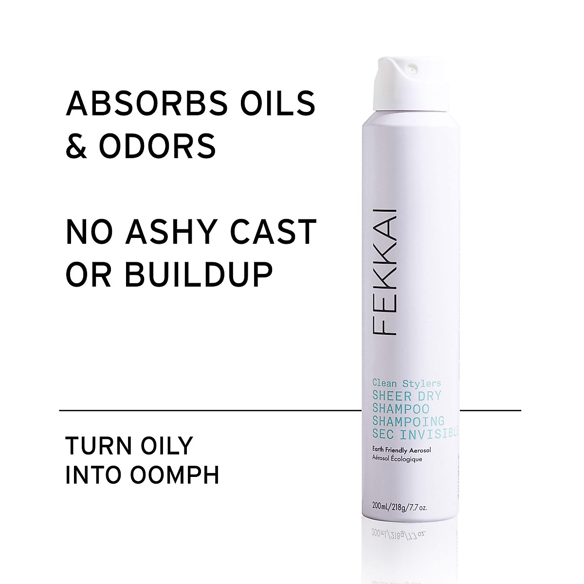 Fekkai Clean Stylers Sheer Dry Shampoo - 7.7 oz - Purifies the Scalp & Absorbs Oil, Dirt & Odors - Free of Sulfates, Parabens, Phthalates - Vegan, Cruelty-Free