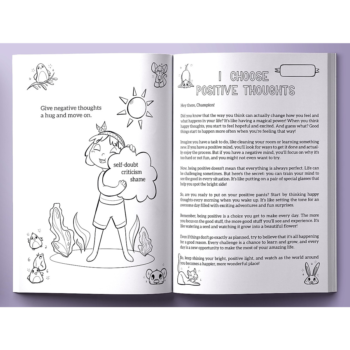 Mindful Affirmations and Activities: A Kid’s guide with 50 Positive Mantras and Activities to Manage Emotions, Grow Mindful, Strong and Confident (Hey Girl!)