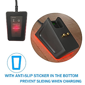 Upgraded Charging Dock with RGB Indicator Compatible with Logitech G502 X Lightspeed G Pro x Superlight Wireless Gaming Mouse,4.9Ft USB Charger Cable Stand fits for Logitech G502/G703/G903 X Game Mice