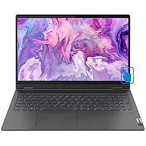 Lenovo Flex 5 15A Home & Entertainment 2-in-1 Laptop (AMD Ryzen 7 5700U 8-Core, 16GB RAM, 8TB PCIe SSD, AMD Radeon, 15.6" 60Hz Touch Full HD (1920x1080), Win 10 Pro) Refurbished (Renewed)