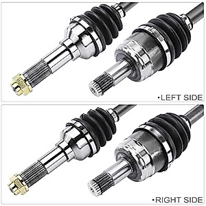 A-Premium CV Axle Shafts Assembly Compatible with Can-Am Defender HD5 2017-2021 Defender HD8 2016-2021 Defender HD9 Defender HD10 Defender Max HD8 Front and Rear Driver and Passenger Side 4-PC Set