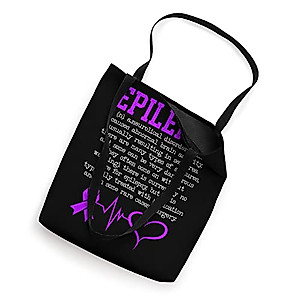 Fight Epilepsy Epileptic Epilepsy Awareness Month Tote Bag