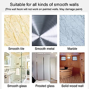 XIAOL Power Strip Holder, 5 Pack Self Adhesive Power Strip Mount, Surge Protector Mount Punch Free Cable Management System for WiFi Router Tissue Box