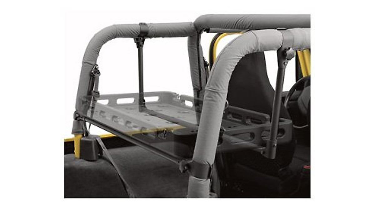 Bestop Black Cargo Rack Bracket for Jeep Wrangler 92-02 - Heavy Duty ...