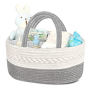 Maliton Diaper Caddy Organizer for Baby Boy and XL Hanging Diaper Caddy Organizer for Changing Table