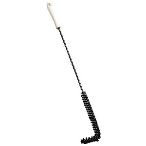 Carlisle -23" L-Tipped Fryer Brush, Silver