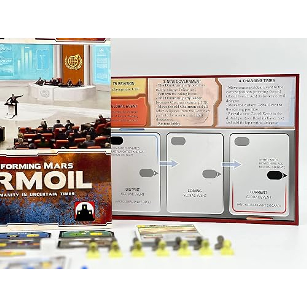 Terraforming Mars Turmoil by Stronghold Games, Strategy Board Game