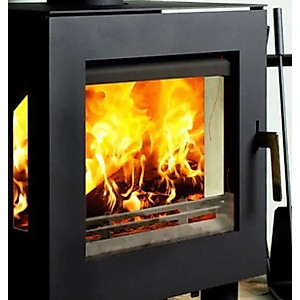 Ceramic Wood / Fuel / Coal / Pallet Stove Replacement Glass 6 1/2" x 9" inches