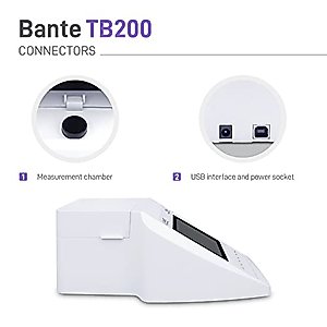 Bante TB200 Laboratory Turbidity Meter | Turbidimeter | 2 to 7 Points Calibration, Selectable TSS Measurement Mode and Turbidity Units, Accuracy ±2%