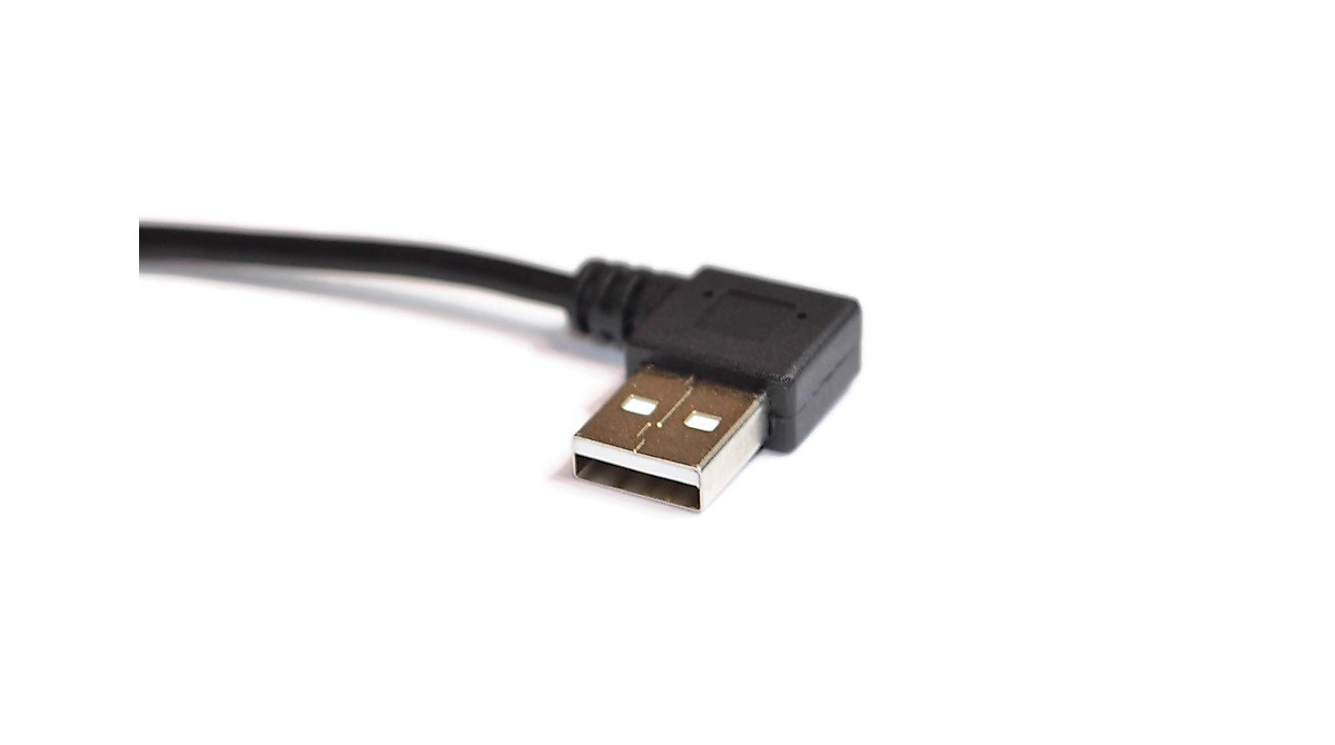 ozzmaker Short USB Cable (6 inches/15cm) Right Angle USB(Male) - to ...