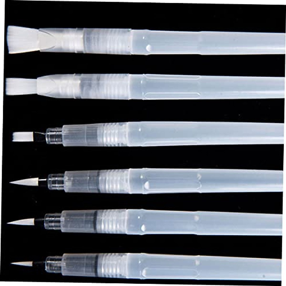 Ciieeo 2 Set/12pcs Back to Art Supplies Powdered Pigment Watercolor Paints for Art Students Water Coloring Brush Pen Water Color Brush Pens Water Brush Pen Student Solid