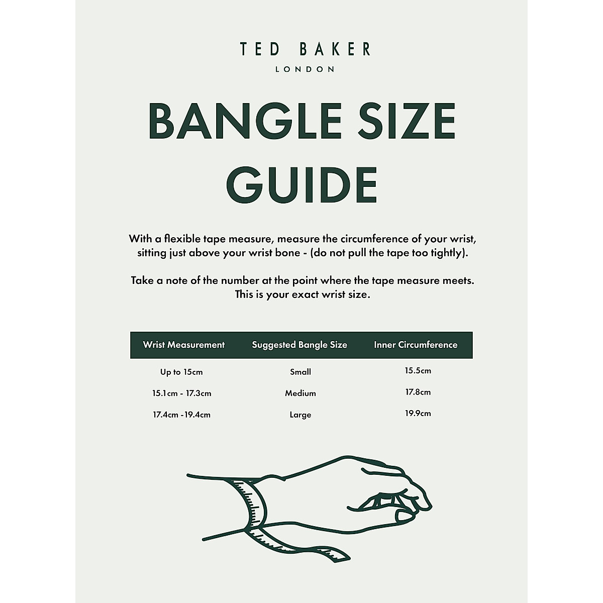 Ted Baker London Clemara Hinge Crystal Bangle Bracelet for Women (Gold Tone)