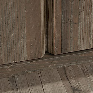 Sauder Summitt Station Storage Cabinet, L: 35.28" x W: 17.13" x H: 63.90", Pebble Pine