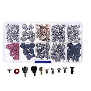 228 Pcs Screw Kits Mother Board Laptop Motherboard Hiking Backpack Slr Camera Motherboard Bolt Motherboards Ukulele Parts Drawstring Tripod Bag Hardware Steel Computer