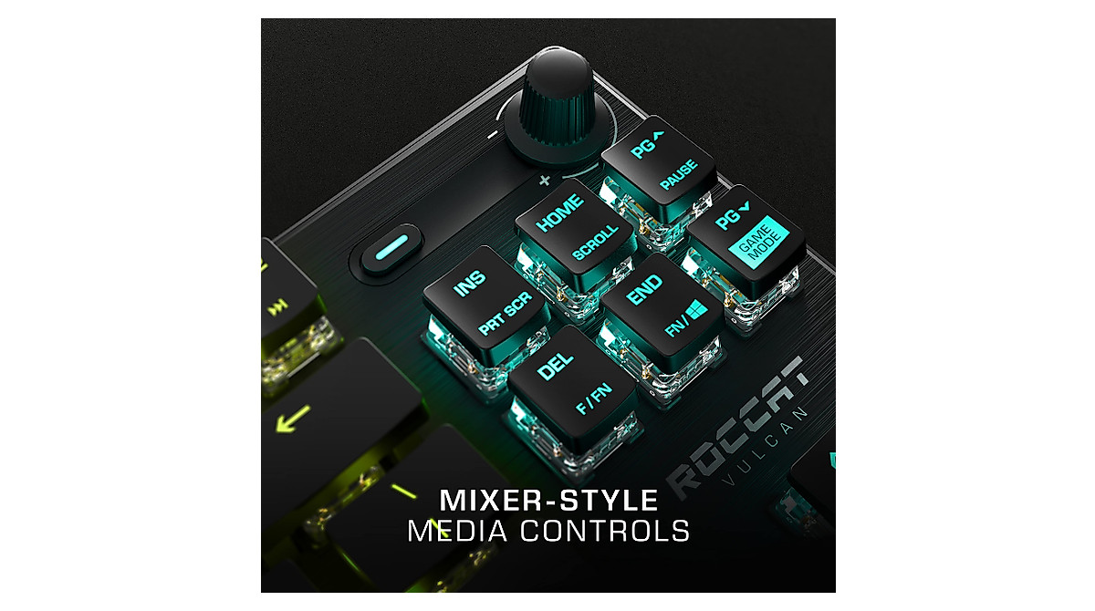 ROCCAT Vulcan TKL Mechanical Gaming Keyboard - Compact & Tactile