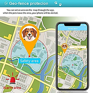 Dog GPS Tracker 4G LTE Dog Tracker 700mA Standby 7 Days GPS Tracker for Dogs Mini GPS Tracker for Dog Collar Dog Stuff 10 Hours Work Dogs Accessories (TK4G-911pro)