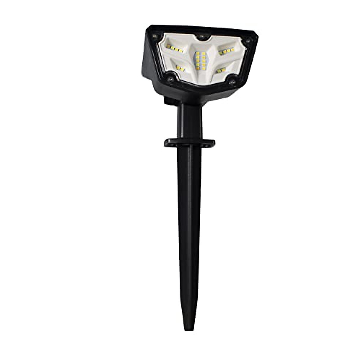 Luma Solar Outdoor Lights 2 Pack | Weatherproof Landscape Lighting with 22 LED Outdoor Lights for Patio, Yard | Garden & Wall Mount | 3 Modes Cool, Warm, Both + Rechargeable All-Night Battery