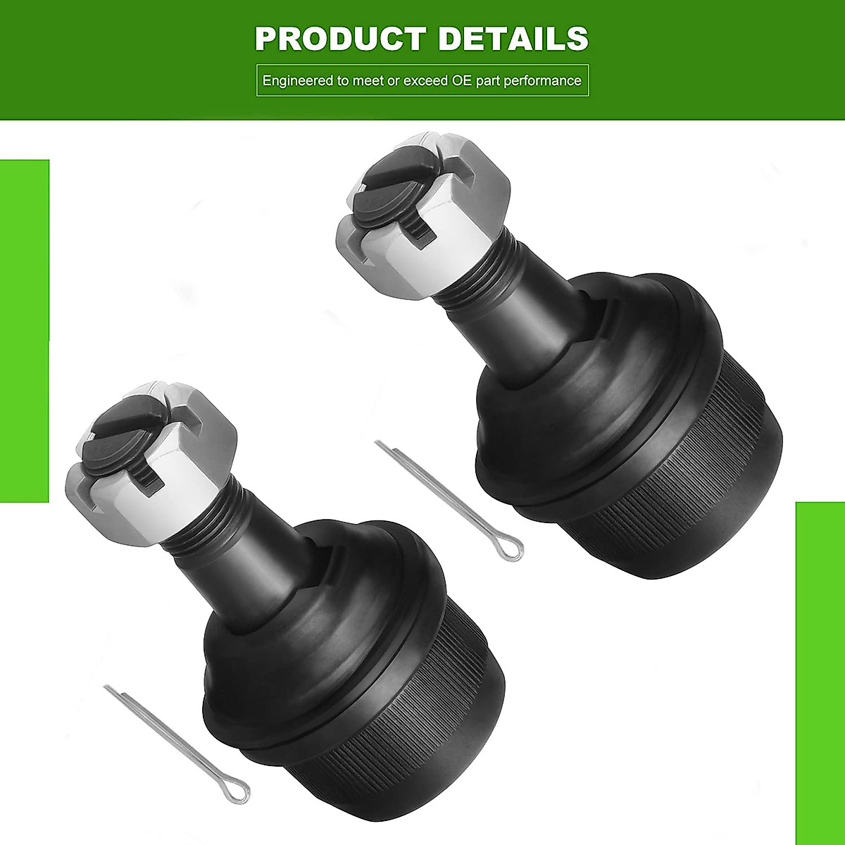 SCITOO 8pcs Front Suspension Kit Inner Outer Tie Rod End Lower Upper Ball Joint Fit 1987-1991 for Chevy Blazer K5 Blazer K10 K20 Suburban V10 V20 for GMC Jimmy K1500 K2500