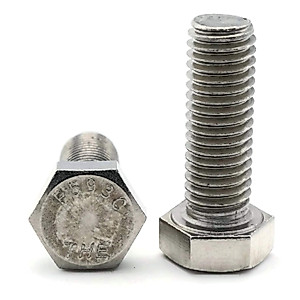 Hex Tap Bolt 18-8 Stainless Steel - 3/8"-16 x 1-1/2" Qty-25