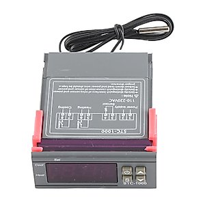 All-Purpose Digital Temperature Controller Cooling and Heating Thermostat Temperature Regulator -50-110℃ STC-1000 ((AC110~220V ))