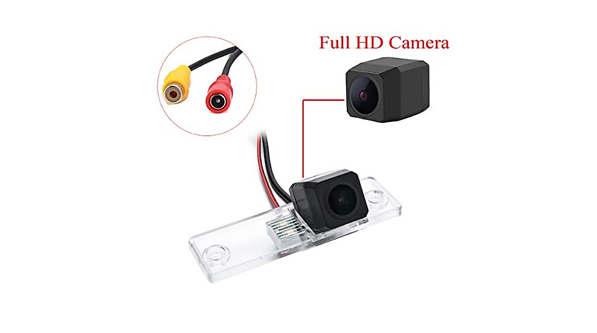 aSATAH Full HD Car Rear View Camera for Toyota 4Runner/Hilux Surf ...